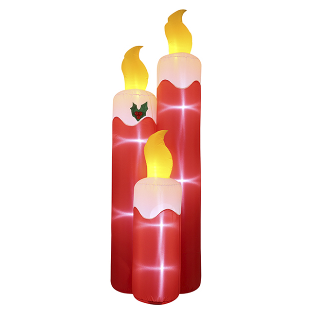 China 8FT Inflatable Candles with fire like lights Manufacturer and ...